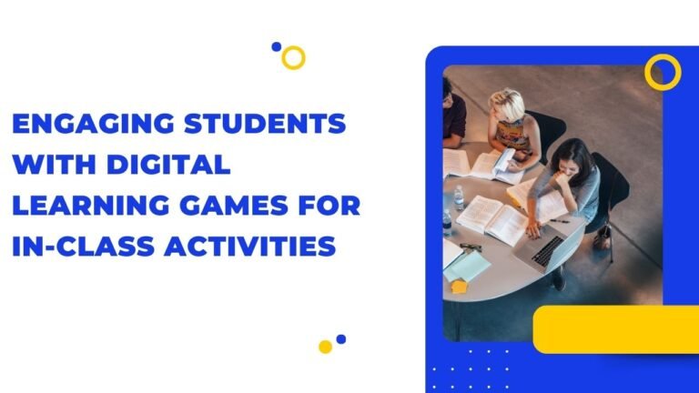 Engaging Students with Digital Learning Games for In-Class Activities - Cool Slangs