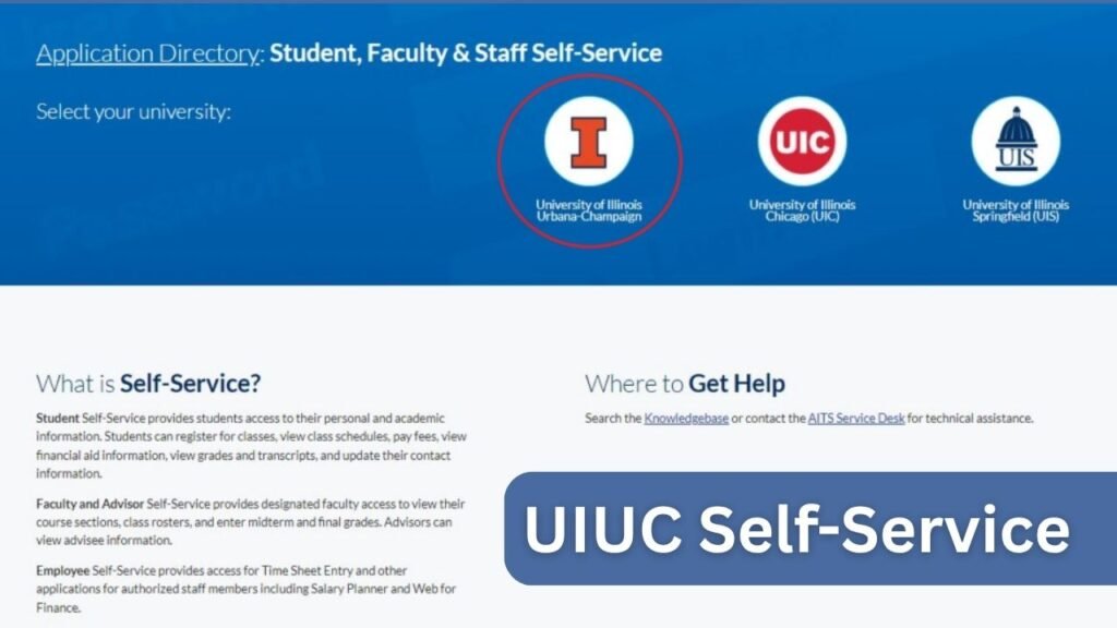 UIUC Self-Service: The Complete Guide for Students - Cool Slangs