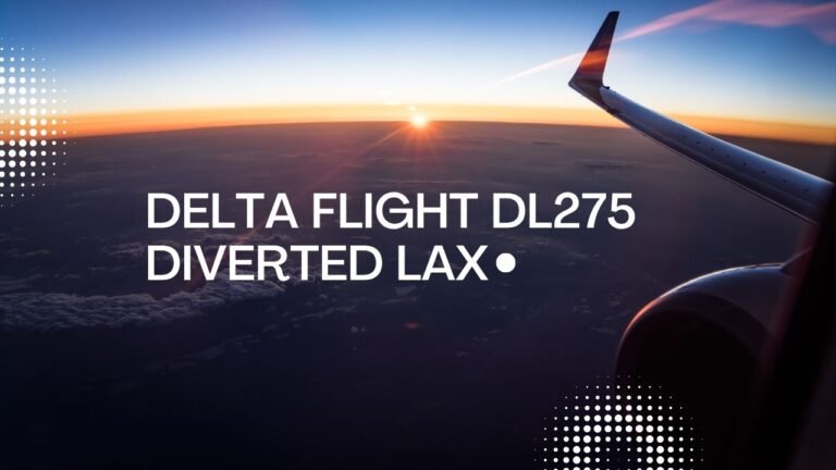 Delta Flight DL275 Diverted LAX: Full Story Explained - Cool Slangs