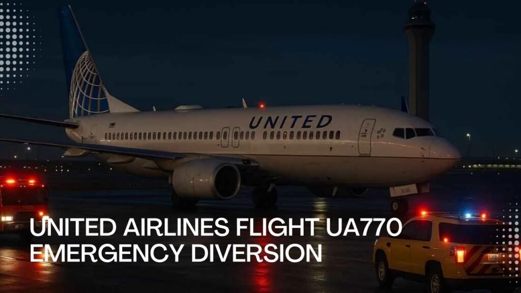 United Airlines Flight UA770 Emergency Diversion - Explained in Detail